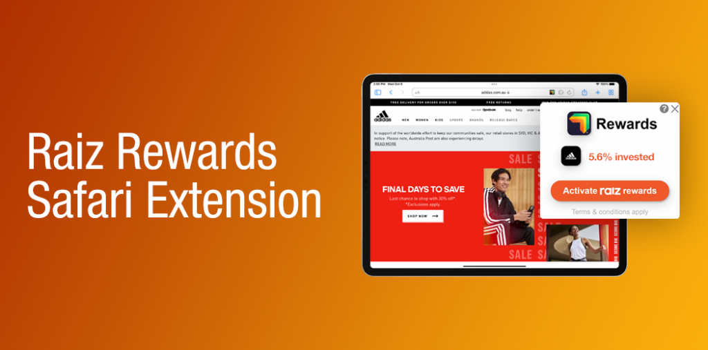 Raiz Rewards FREE Safari Extension is here! - Raiz Invest
